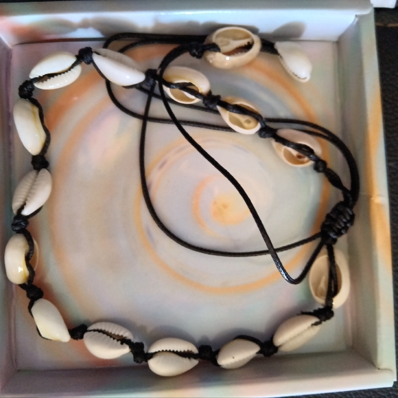 Jewelry | Y2k Puka Shell Cowrie Adjustable Choker Necklace | Poshmark